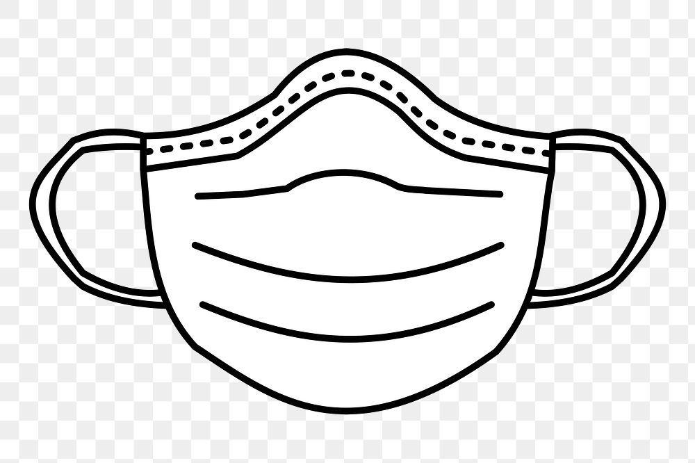 Medical mask png sticker, transparent | Free PNG - rawpixel