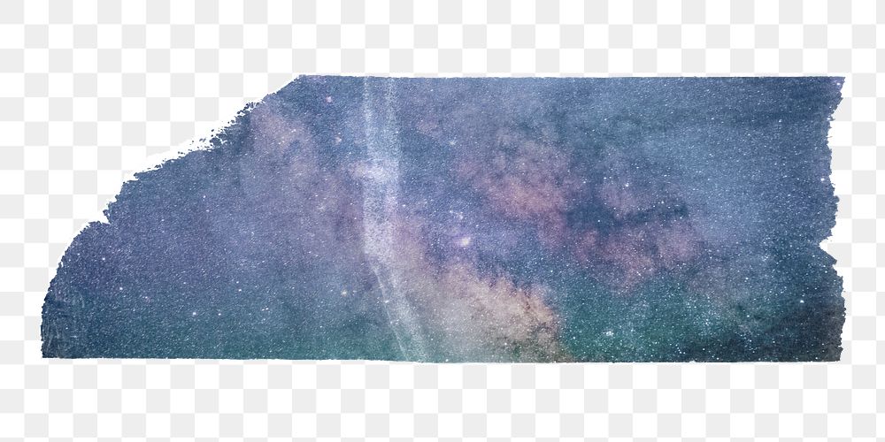 PNG galaxy washi tape, stationery | Premium PNG - rawpixel
