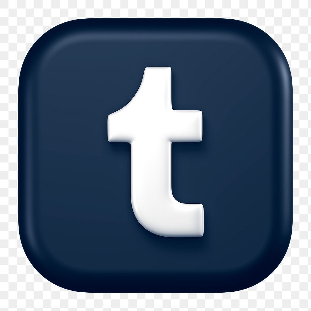 Tumblr icon for social media | Free Icons - rawpixel