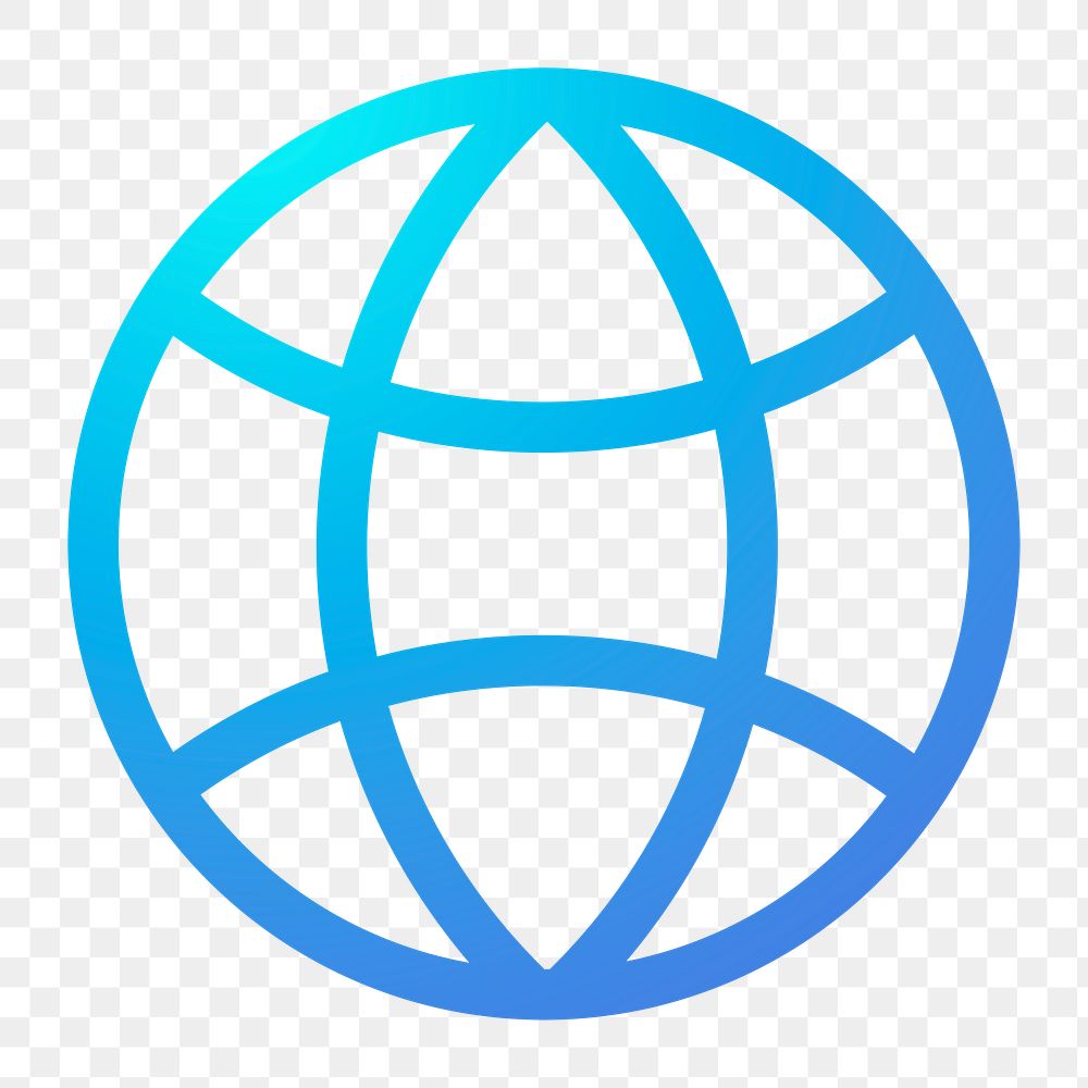 Globe grid png icon sticker, | Free Icons - rawpixel