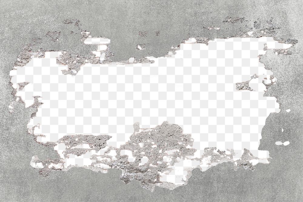 Broken concrete wall png mockup | Free PNG - rawpixel