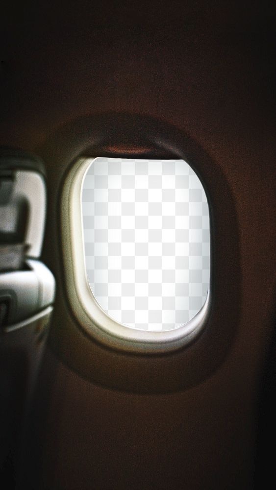 Plane window png frame, transparent | Premium PNG - rawpixel