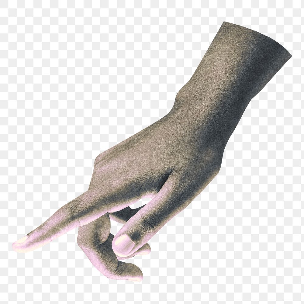 Pointing hand png sticker, transparent | Premium PNG - rawpixel