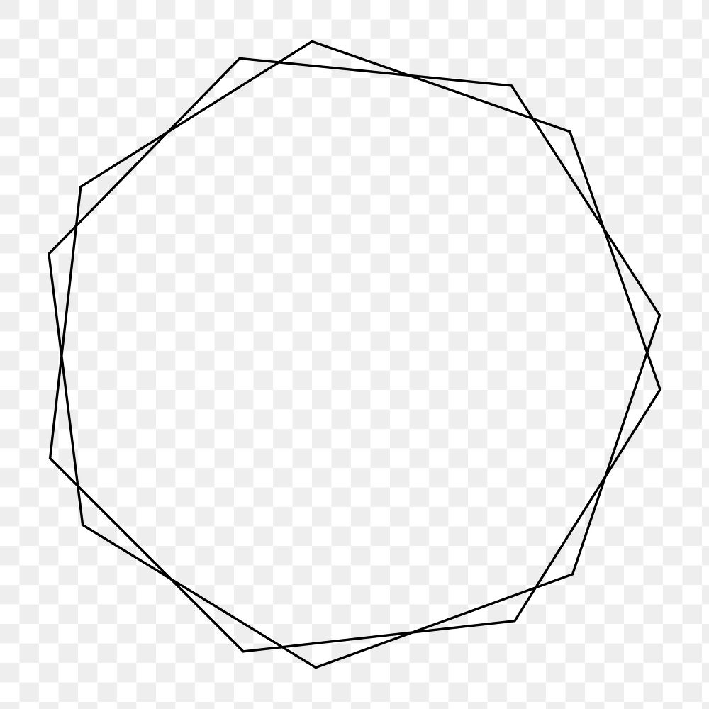 Minimal frame png sticker, transparent | Premium PNG - rawpixel