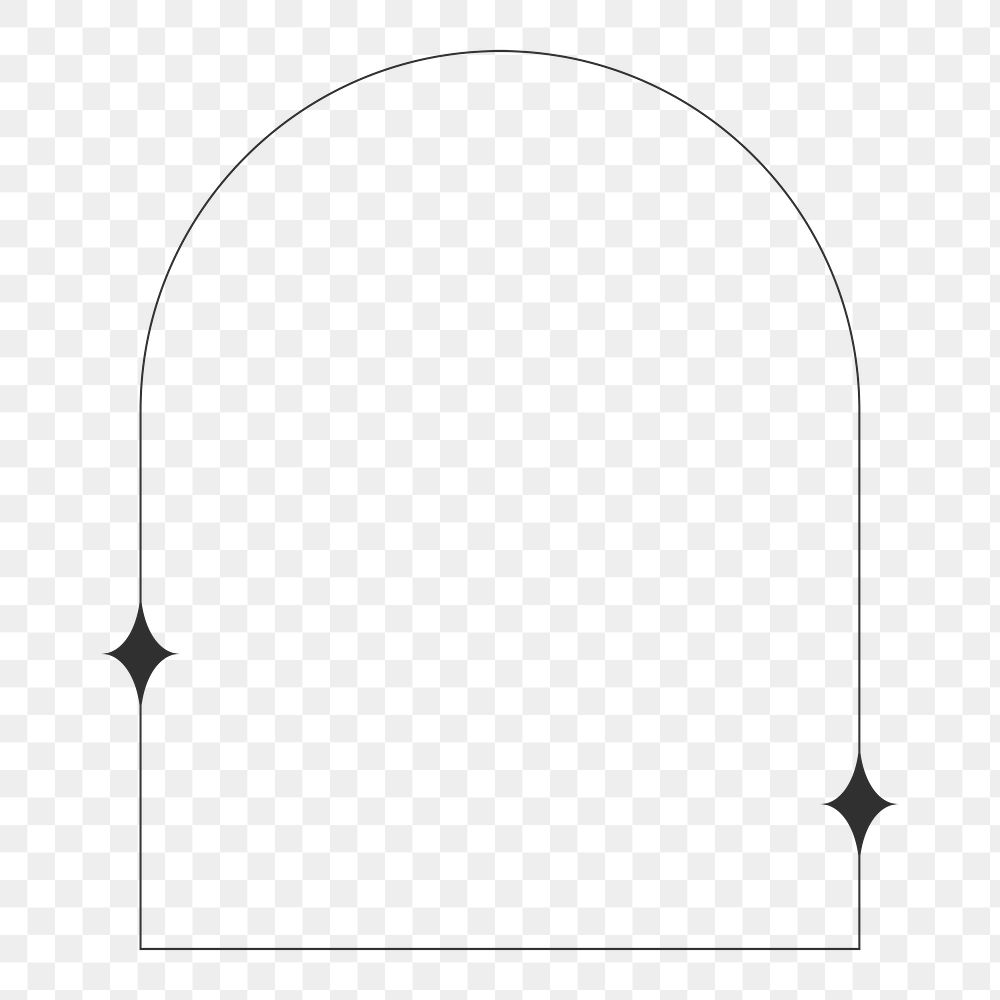 Minimal arch png shape, frame, | Free PNG - rawpixel