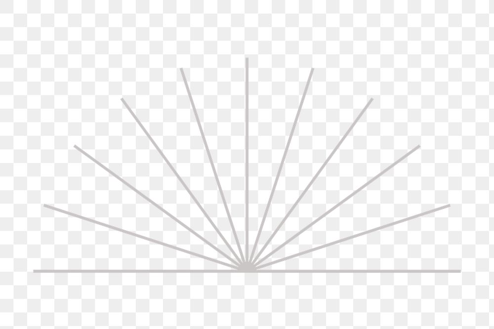 Half sun rays png sticker, | Free PNG - rawpixel