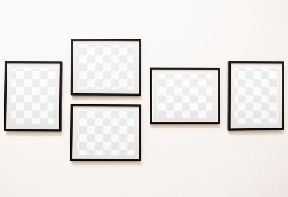 Gallery wall png mockup sticker, | Premium PNG - rawpixel