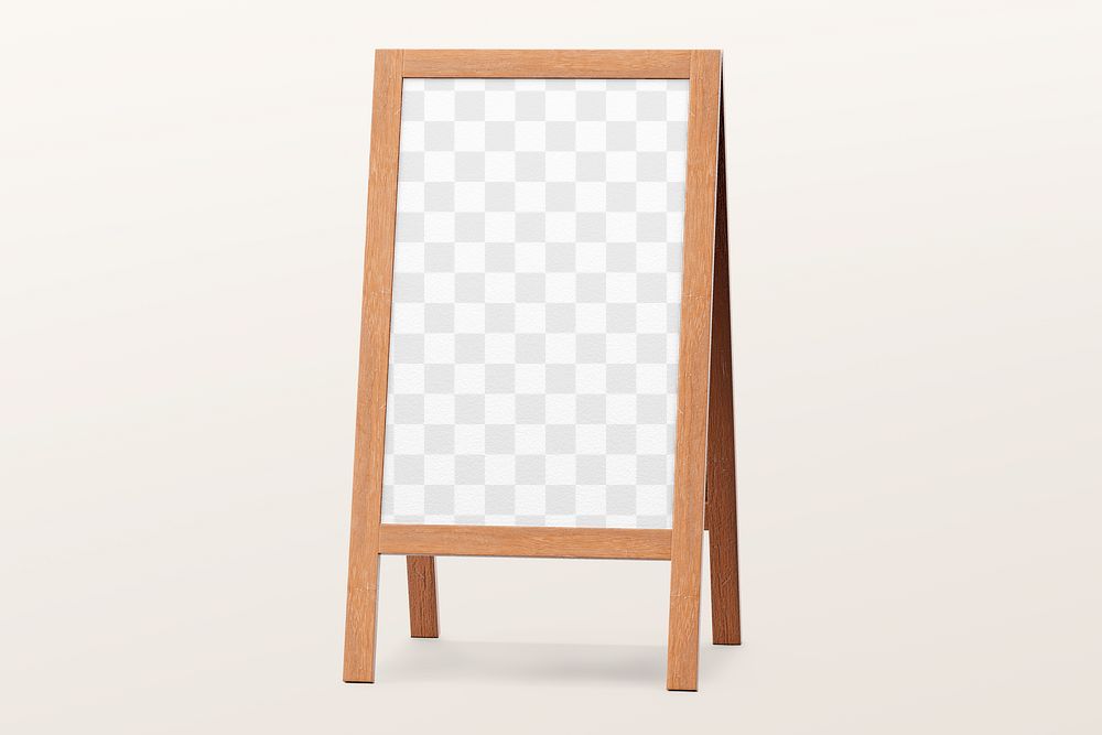 A-frame sign png transparent mockup | Premium PNG - rawpixel