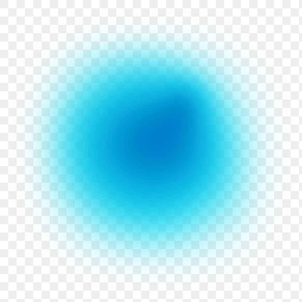 Png blue abstract circle sticker, | Premium PNG - rawpixel