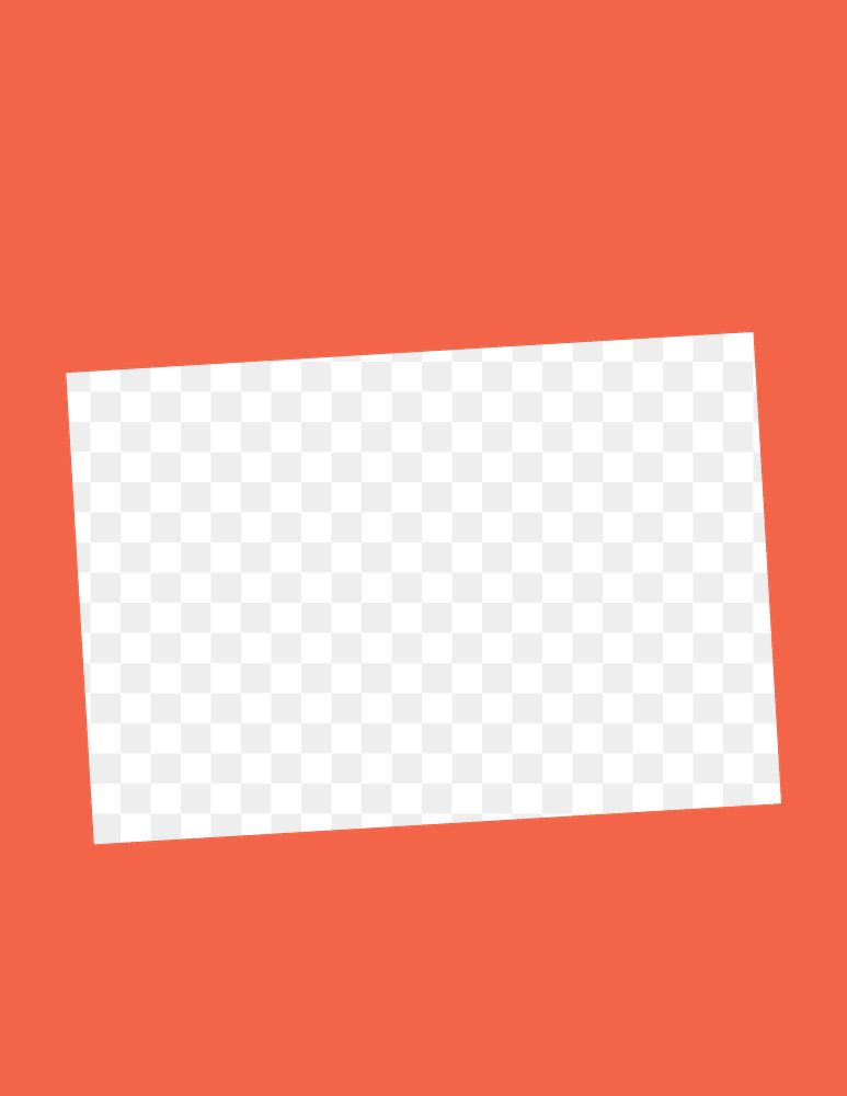 Tilted rectangle png frame, transparent | Premium PNG - rawpixel