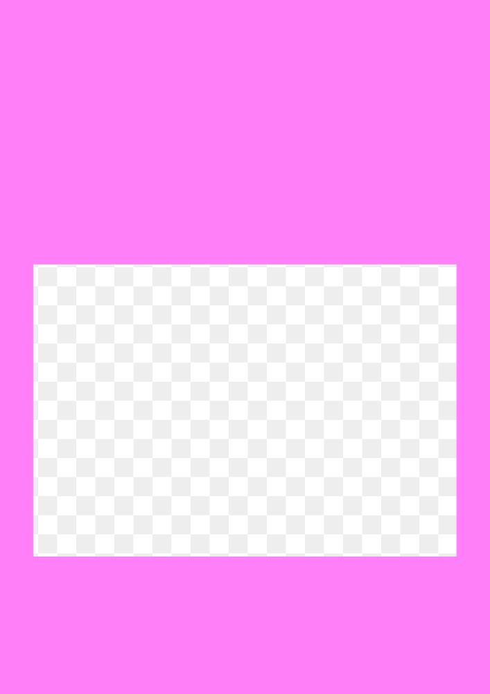 Pink rectangle png frame, transparent | Premium PNG - rawpixel
