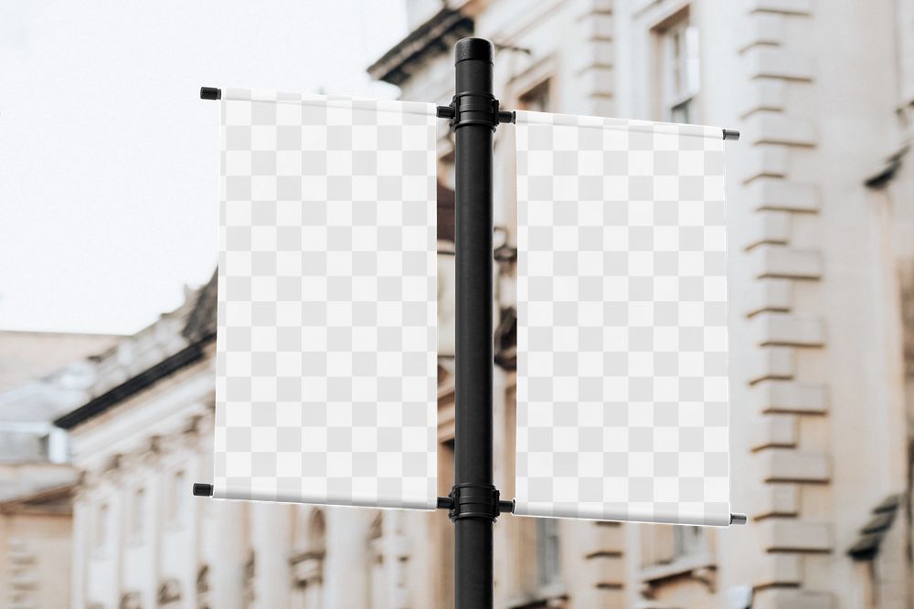 Vinyl banner png sign mockup, | Premium PNG - rawpixel