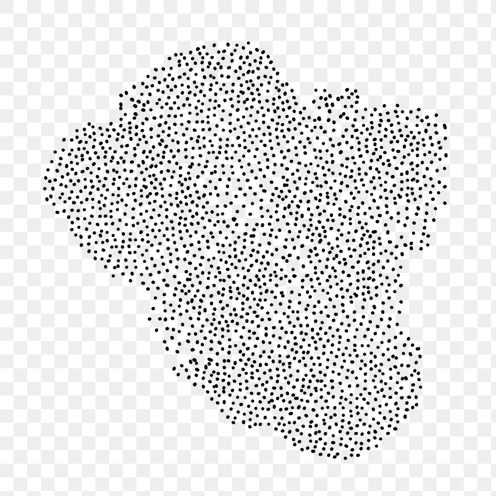 Abstract dots png collage element | Free PNG - rawpixel