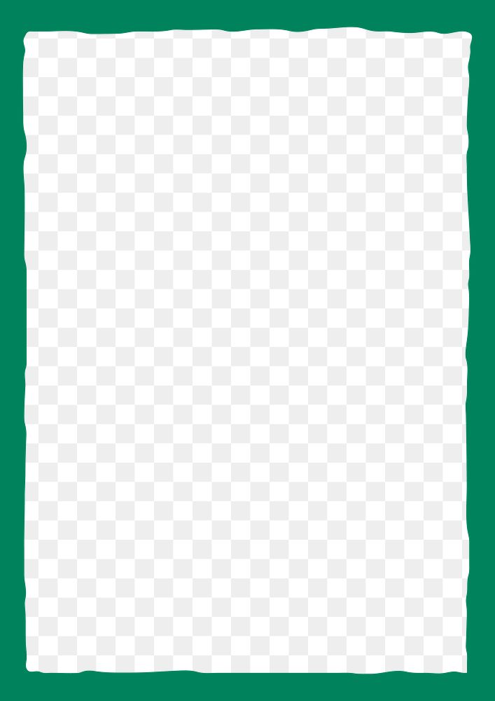 Green frame png, transparent design | Premium PNG - rawpixel