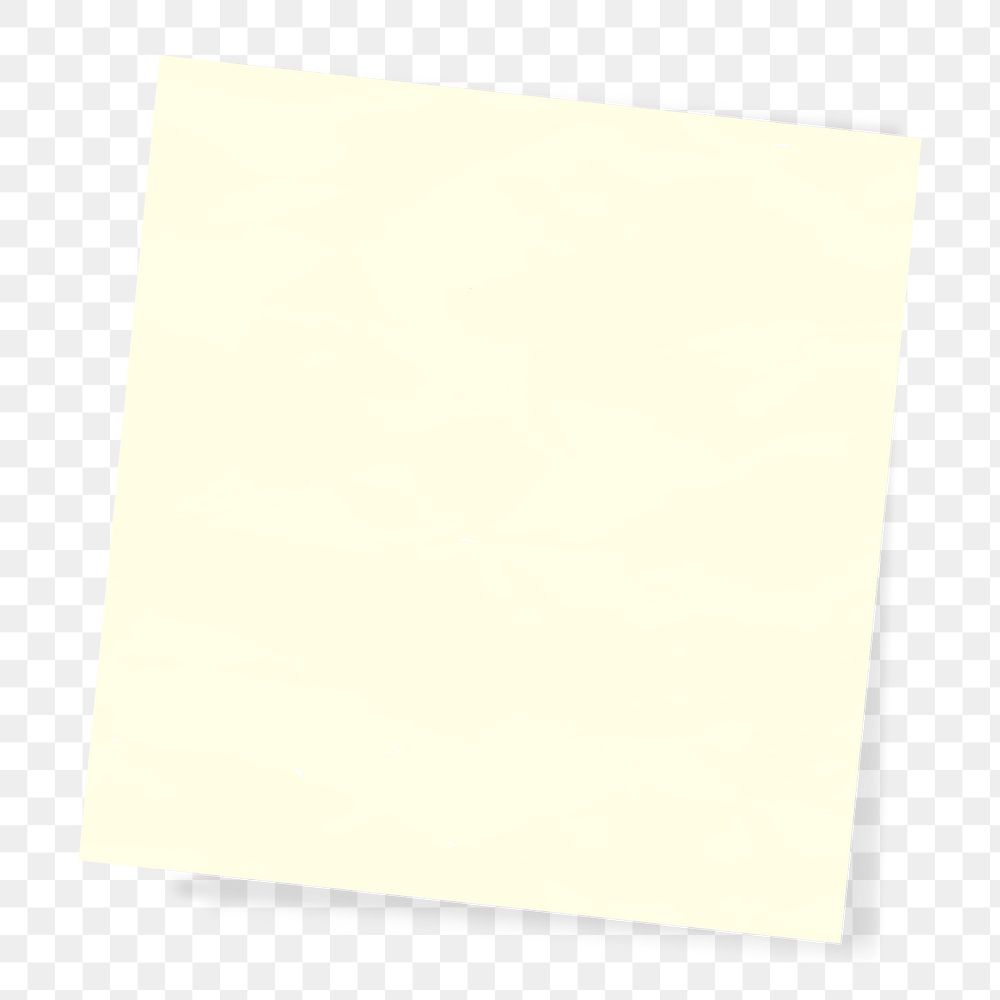Sticky note png yellow paper | Free PNG - rawpixel