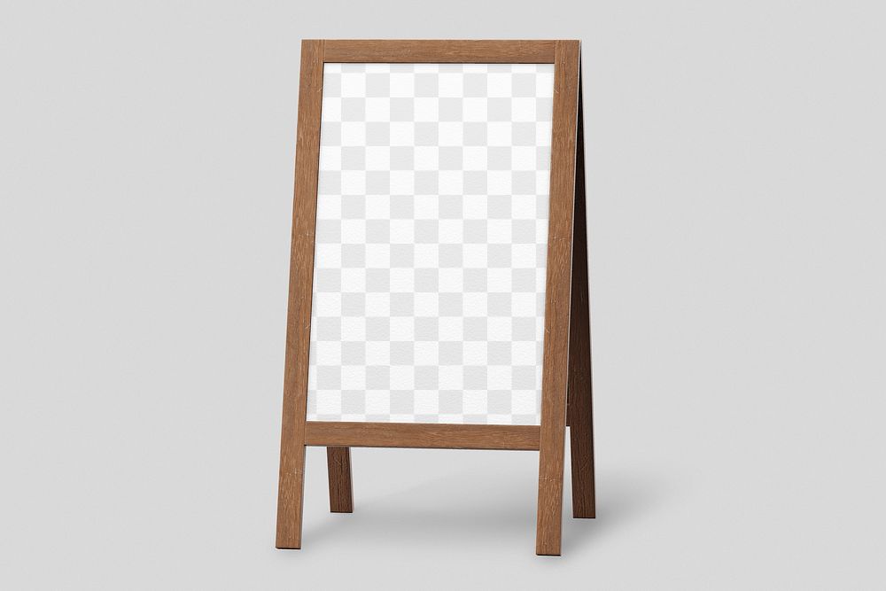 A-frame sign png transparent mockup | Premium PNG - rawpixel
