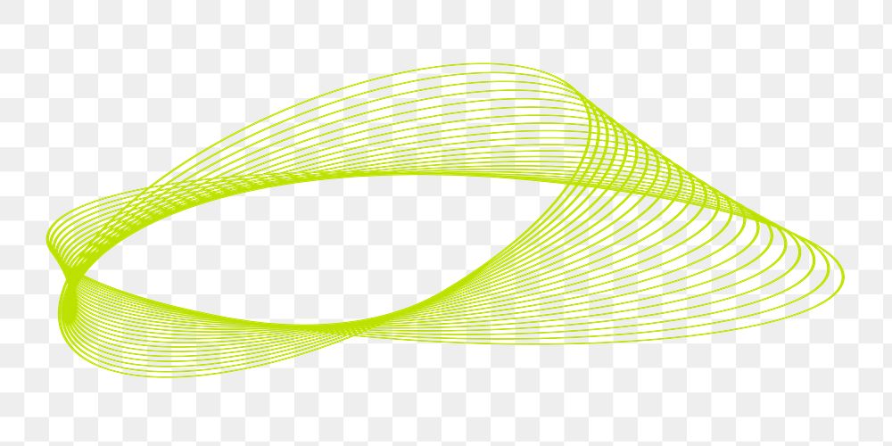 Green wireframe shape png sticker, | Premium PNG - rawpixel