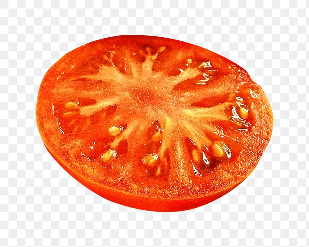 Sliced tomato png vegetable sticker, | Free PNG - rawpixel