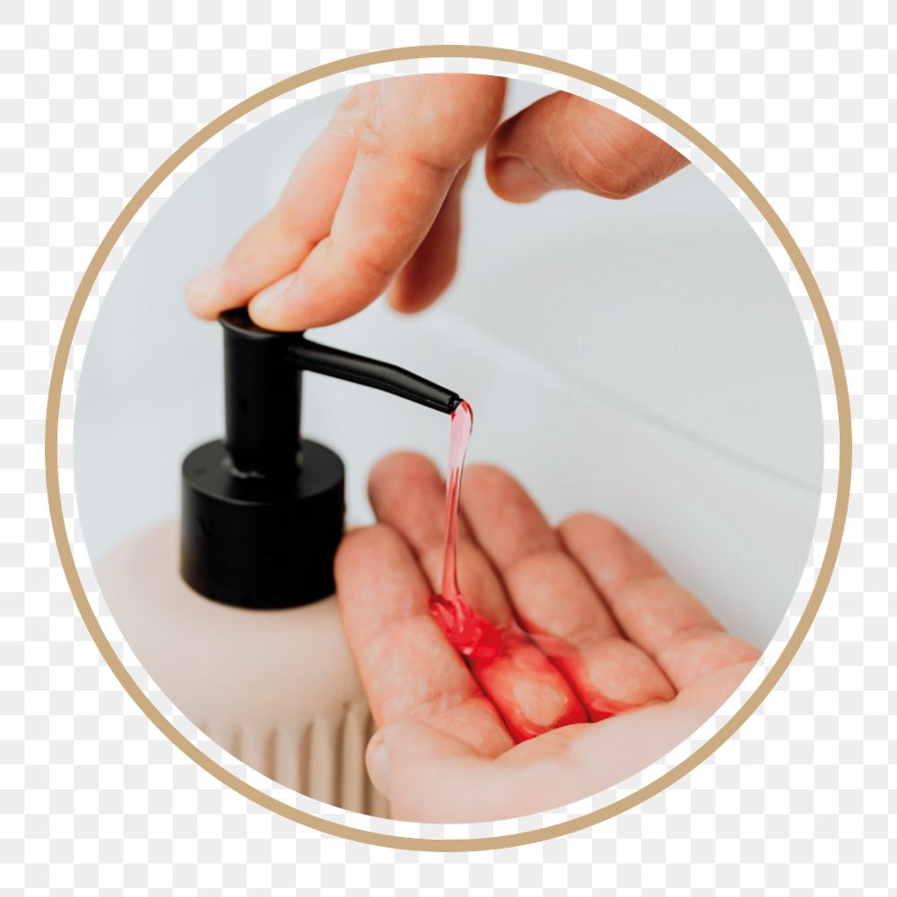 Hand washing badge png sticker, | Free PNG - rawpixel
