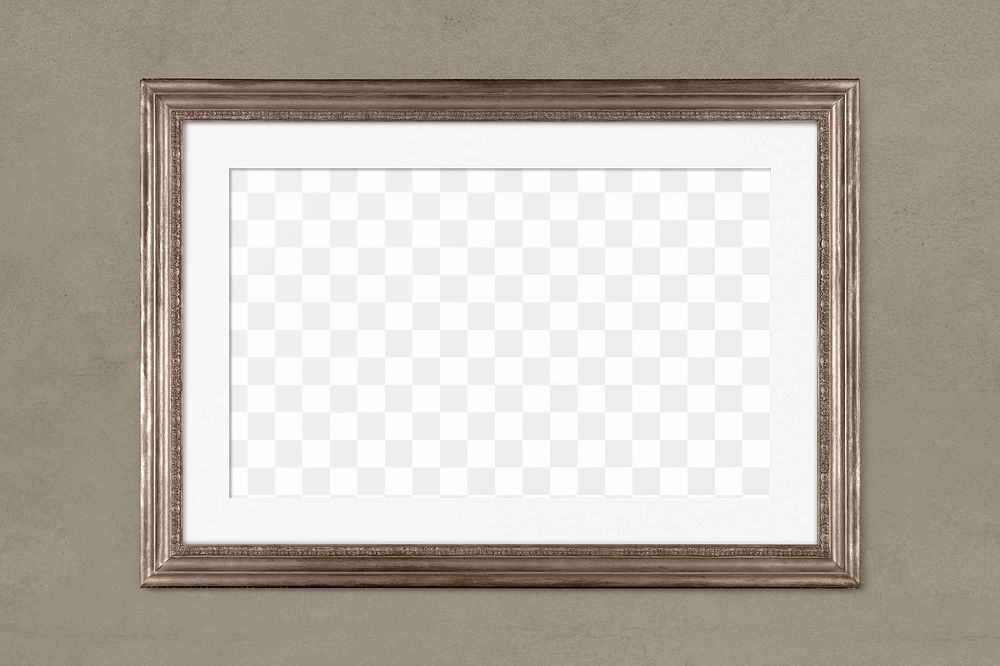 Bronze frame png mockup, | Premium PNG - rawpixel