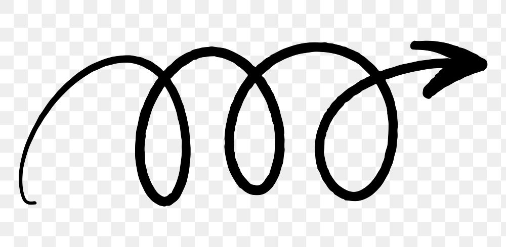 Spring arrow png sticker, transparent | Premium PNG - rawpixel