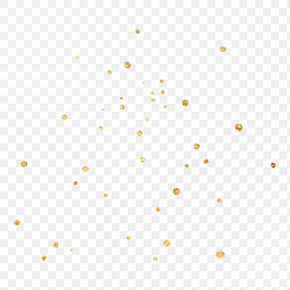 Gold snow png sticker, transparent | Premium PNG - rawpixel