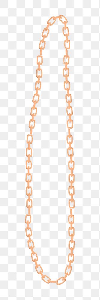PNG gold chain necklace sticker, | Premium PNG - rawpixel