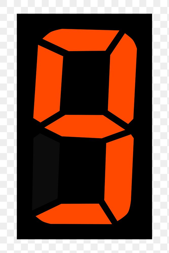 Nine 9 digit number png | Free PNG - rawpixel