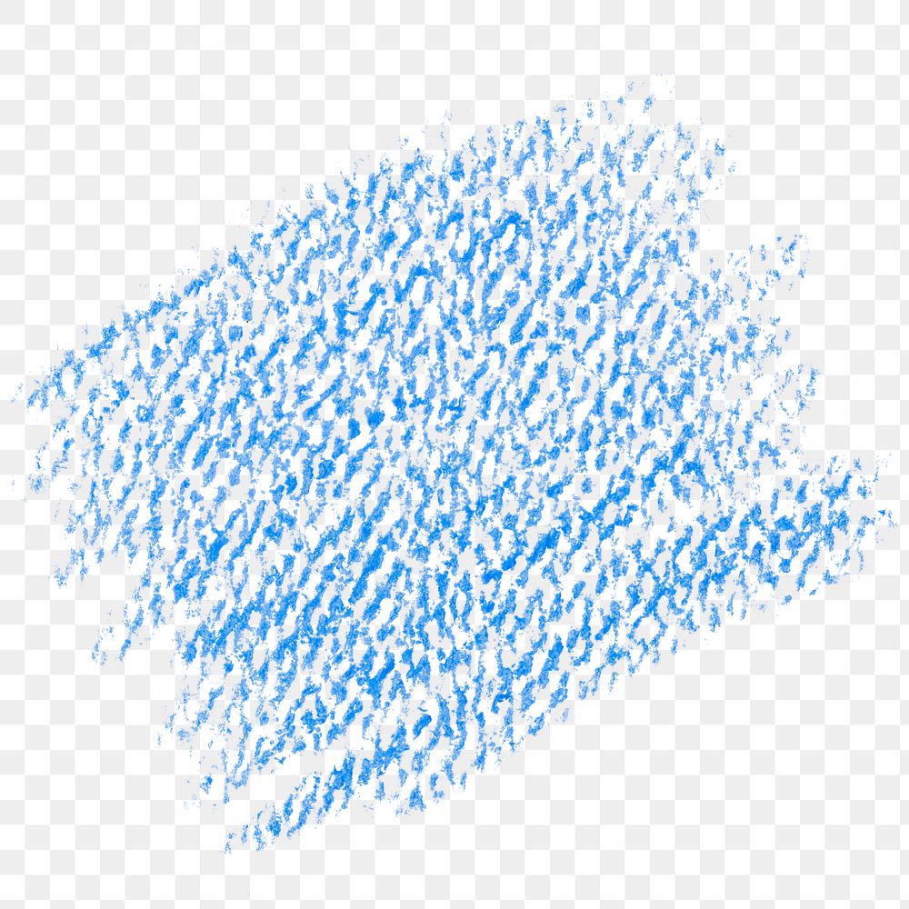 Png blue crayon texture sticker, | Free PNG - rawpixel