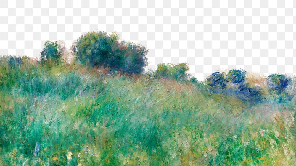 Meadow La Prairie png border, | Premium PNG - rawpixel