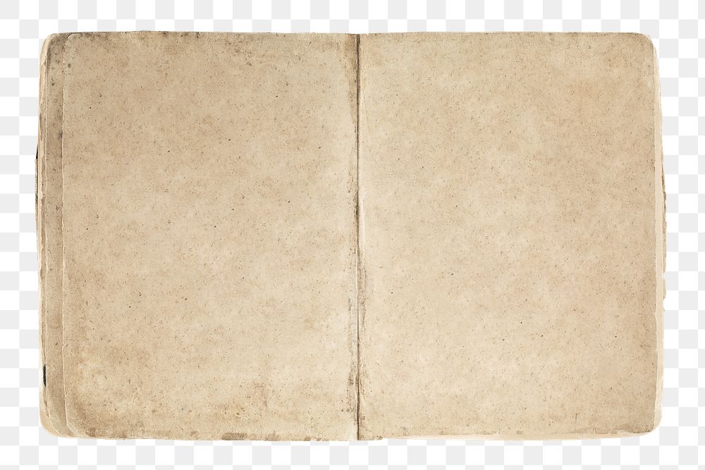 PNG Empty book pages, vintage | Premium PNG - rawpixel