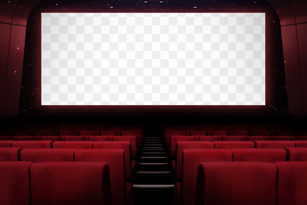Movie screen png mockup, transparent | Premium PNG - rawpixel