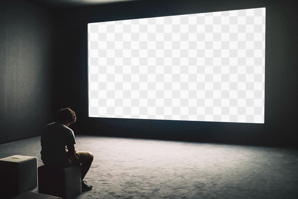 Art gallery movie screen png | Premium PNG - rawpixel