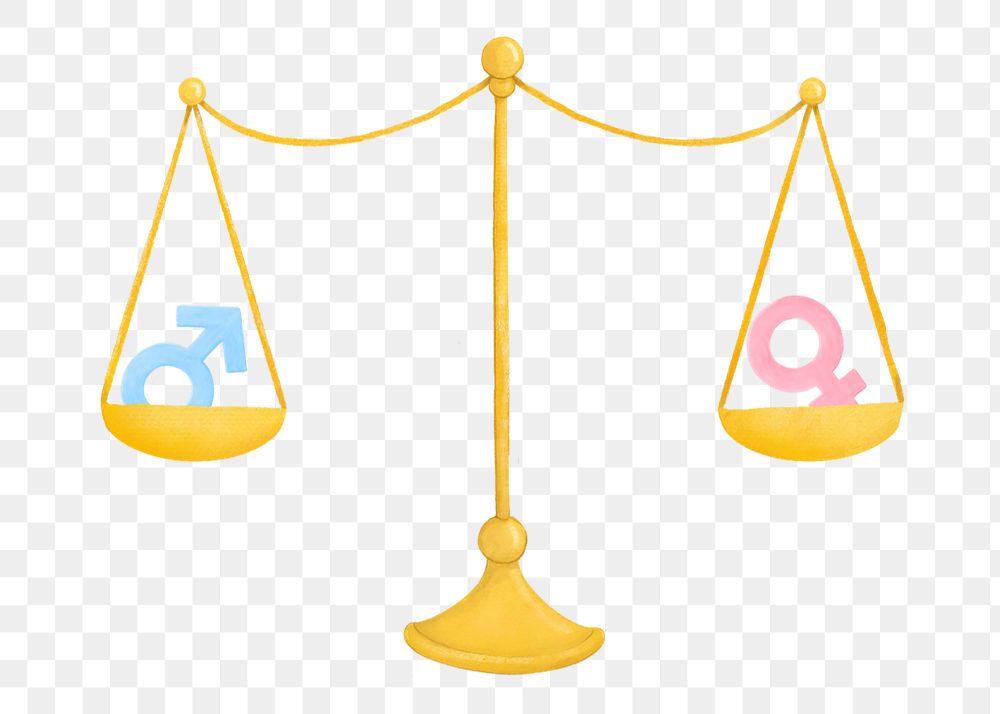 Gender equality png, aesthetic illustration, | Free PNG - rawpixel