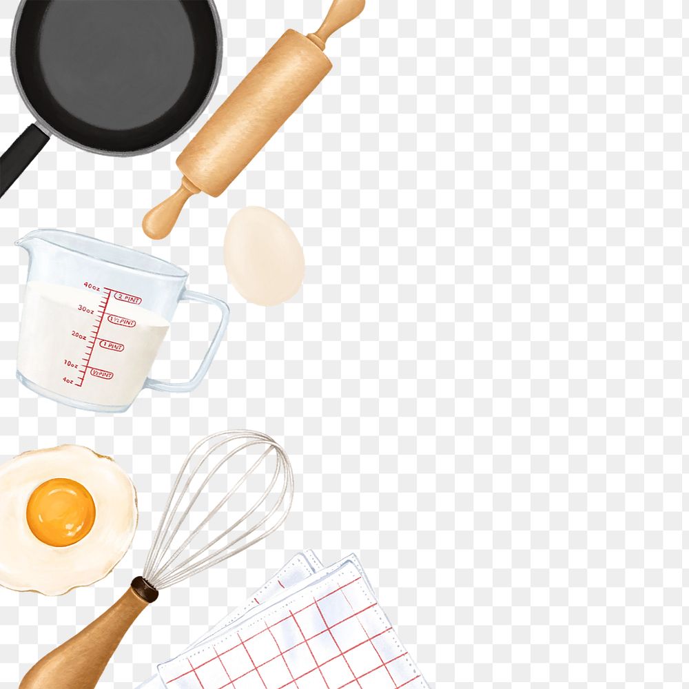 Cooking border png, aesthetic illustration, | Free PNG - rawpixel