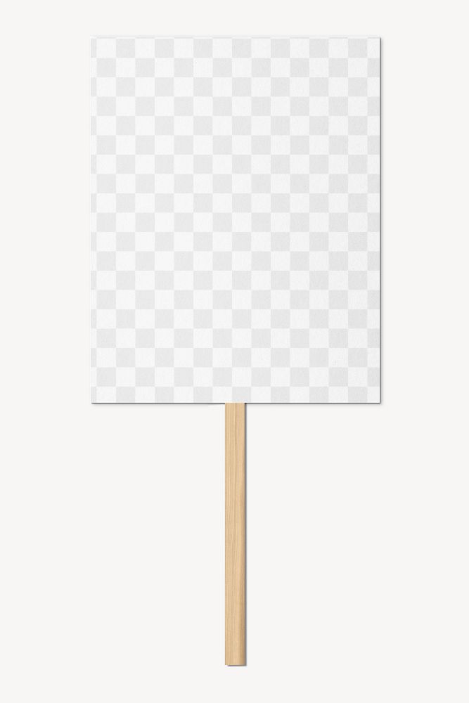 Protest sign png mockup, transparent | Free PNG - rawpixel