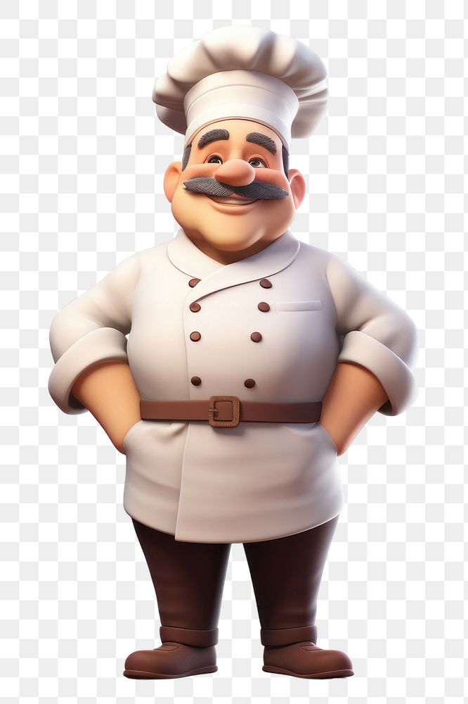 PNG Figurine cartoon chef freshness. | Free PNG - rawpixel