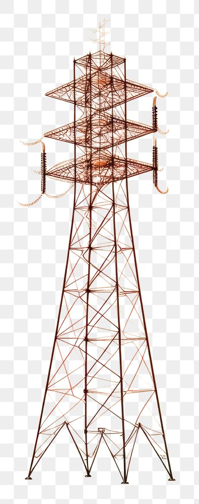 PNG Architecture cable tower broadcasting. | Free PNG - rawpixel