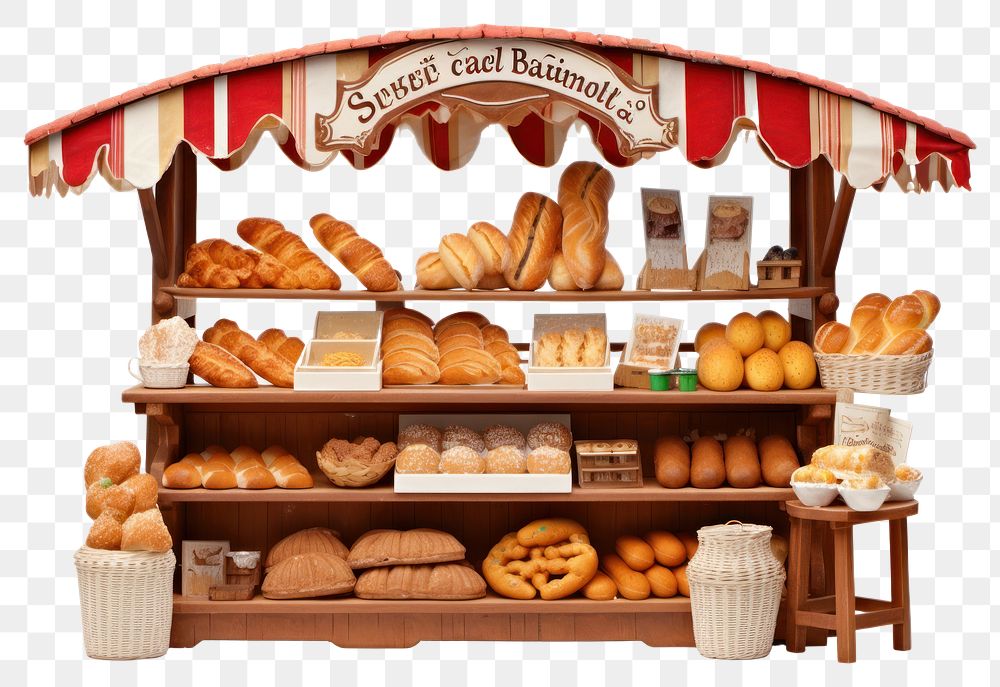 PNG Bakery bread food viennoiserie. | Free PNG - rawpixel