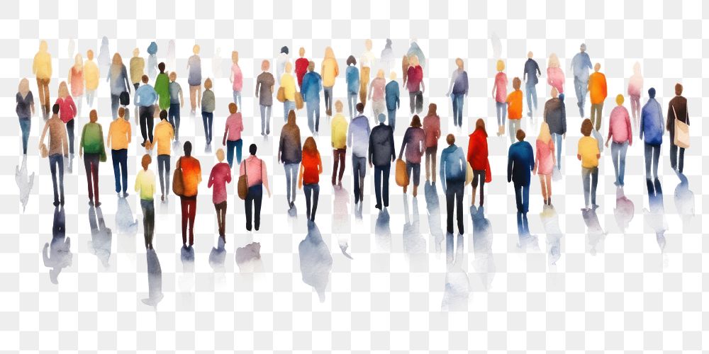 PNG Backgrounds crowd togetherness variation. | Free PNG - rawpixel