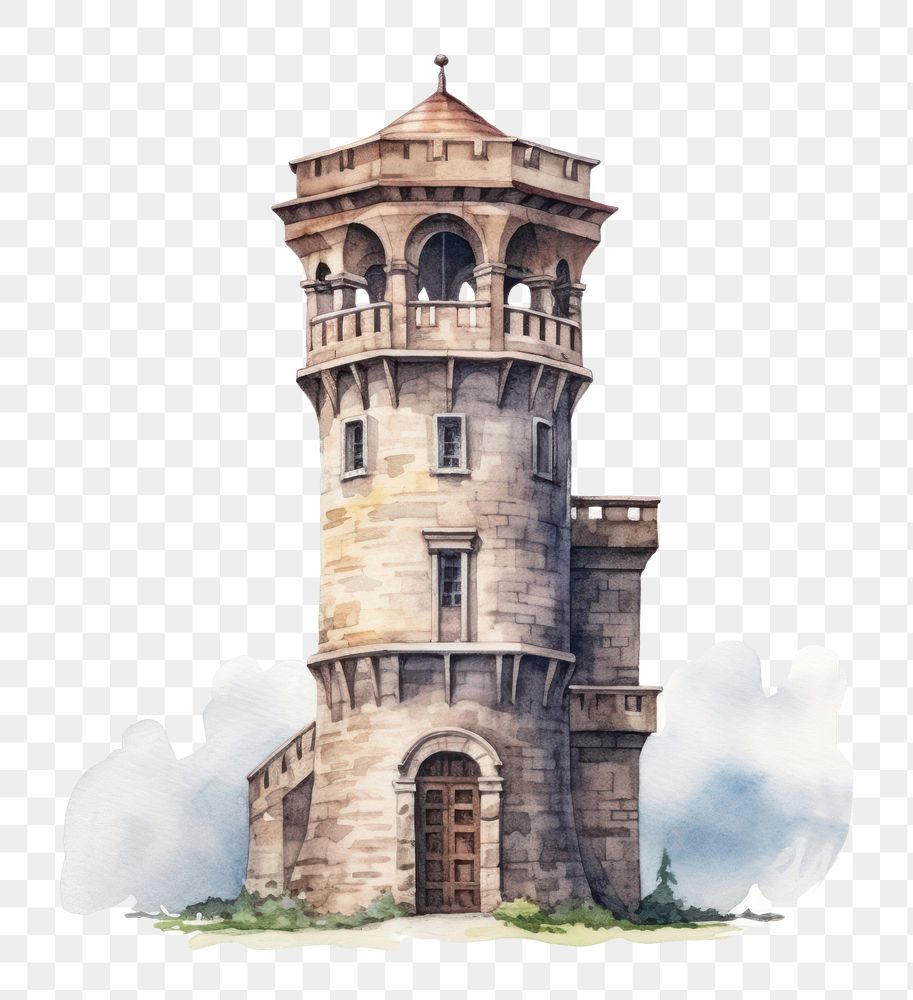 PNG Tower architecture lighthouse building. | Free PNG - rawpixel