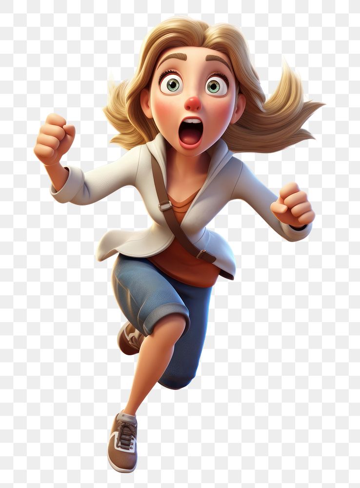 PNG Cartoon shock white background | Free PNG - rawpixel