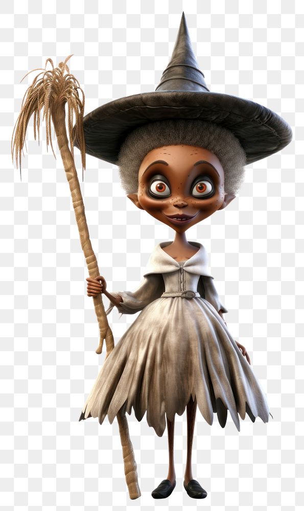 PNG Voodoo witch cartoon doll | Free PNG - rawpixel