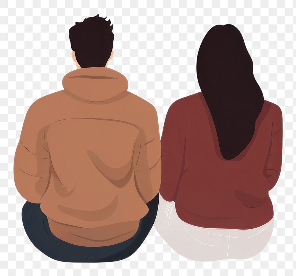 PNG Back sitting adult white | Free PNG - rawpixel