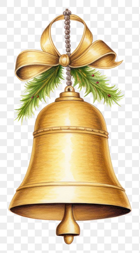 PNG Bell white background celebration | Free PNG - rawpixel