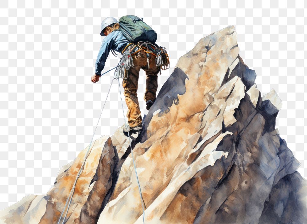 PNG Climbing recreation adventure outdoors. | Free PNG - rawpixel