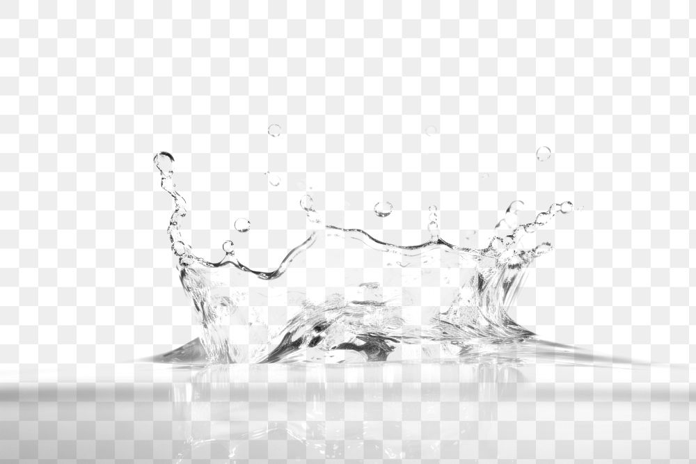 PNG Water impact blue blue | Free PNG - rawpixel