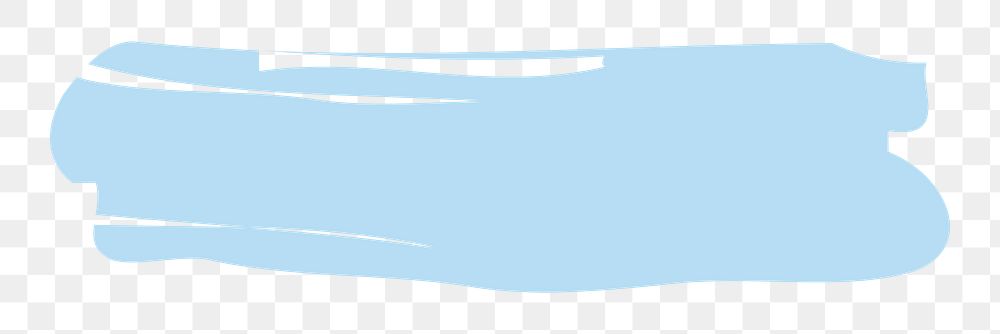 Blue brush stroke png, transparent | Premium PNG - rawpixel