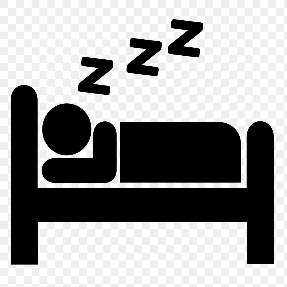 Sleeping symbol png sticker, transparent | Free PNG - rawpixel