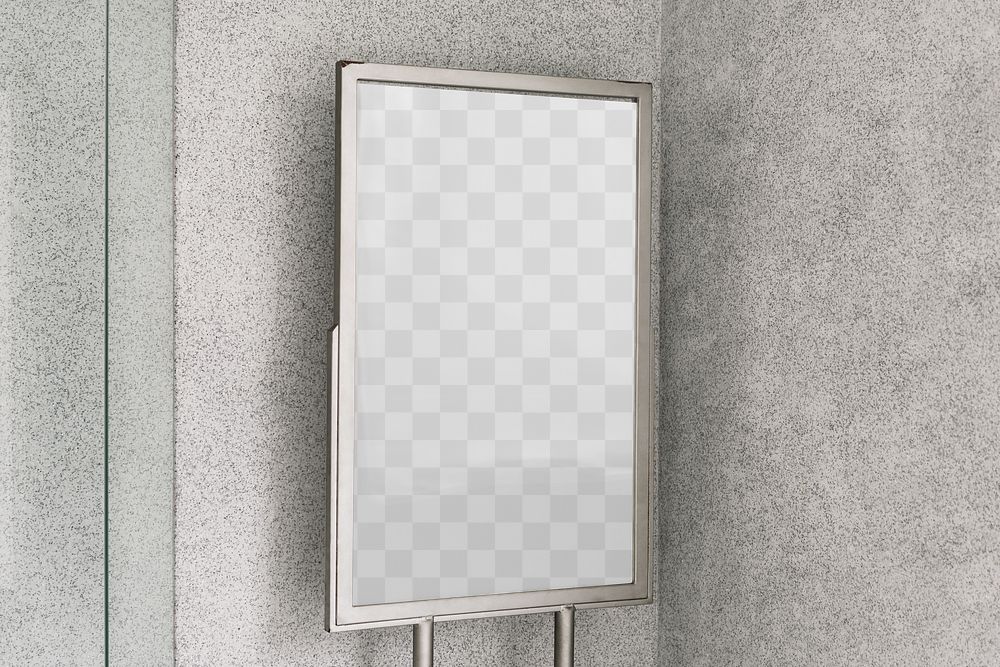 Poster sign png transparent mockup, | Premium PNG - rawpixel